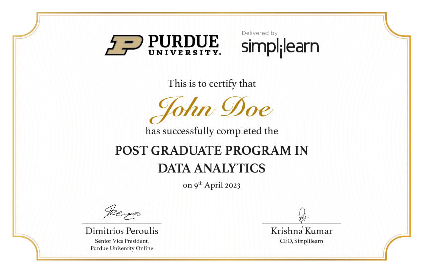 PGP in Data Analytics | Online Certification [2025]